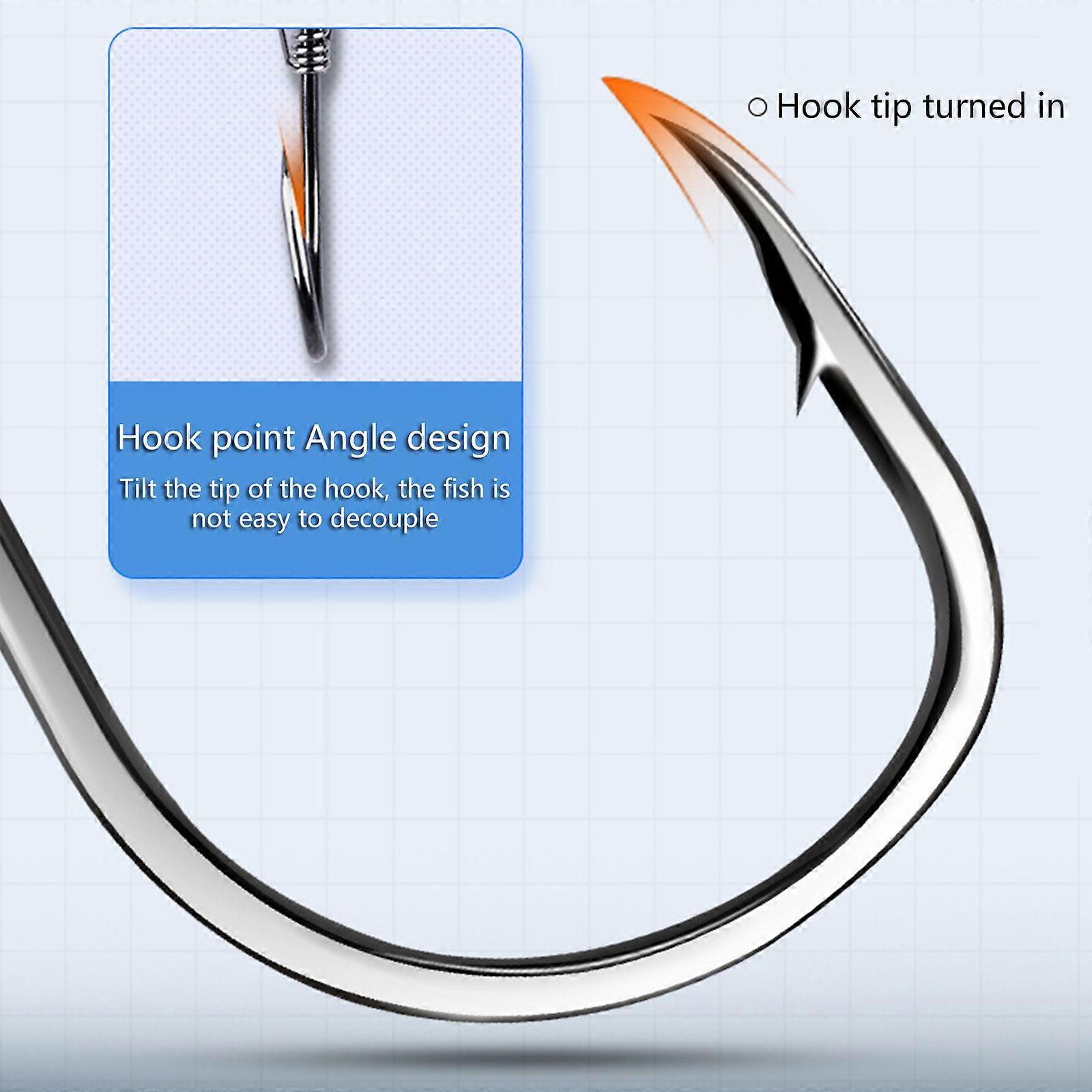 28-50mm Pompano Rig Long Casting Float Hook Fishing Rig Saltwater Hook ...