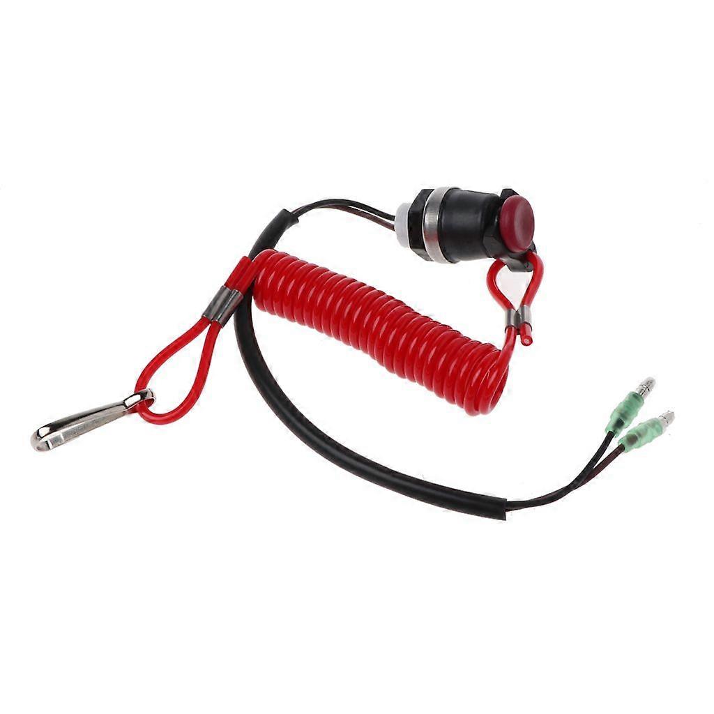Universal Boat Engine Emergency Stop Tether Cord Stop Kill Safety ...