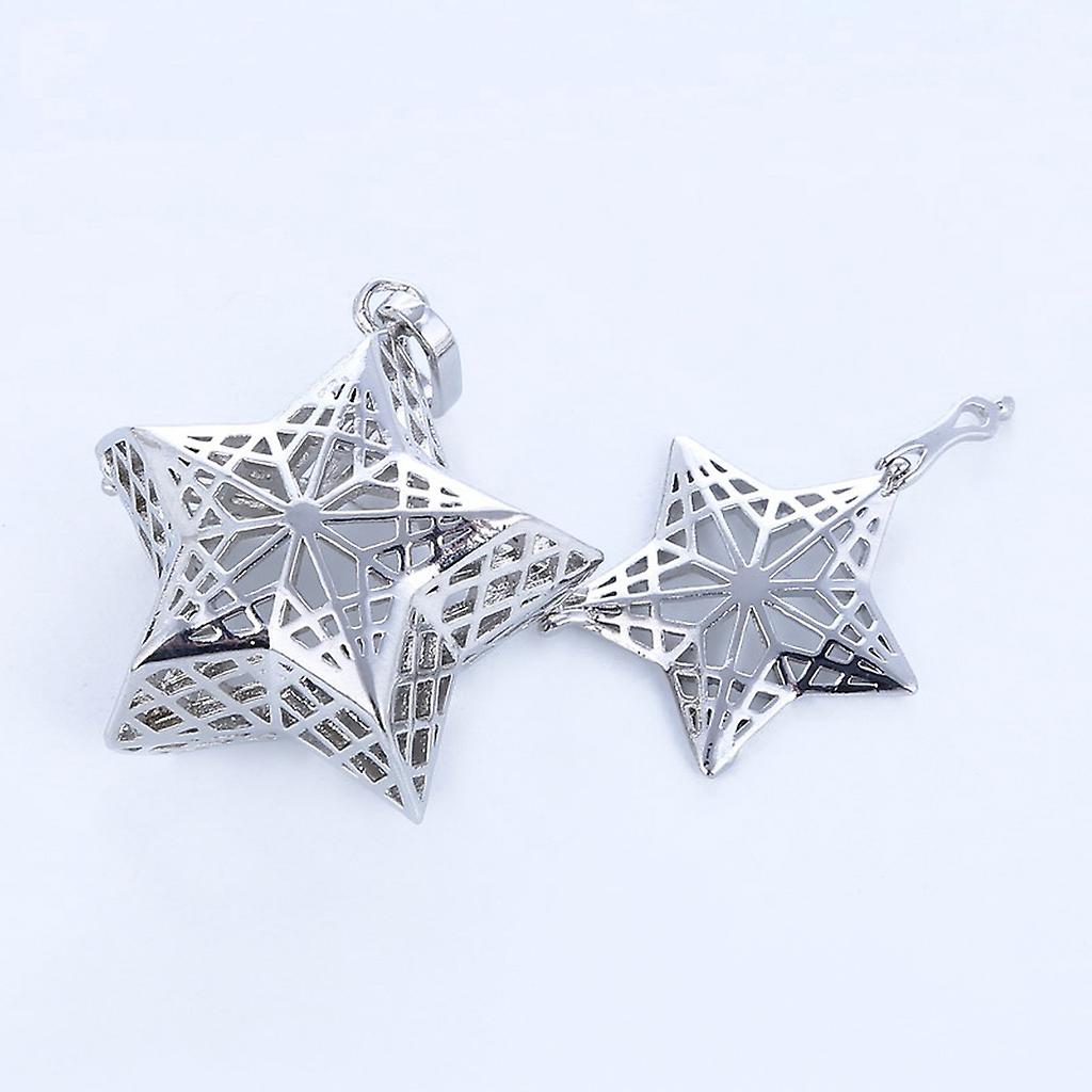 Antique Silver Necklace With Lava Stone Essential Oil Diffuser Pendant ...