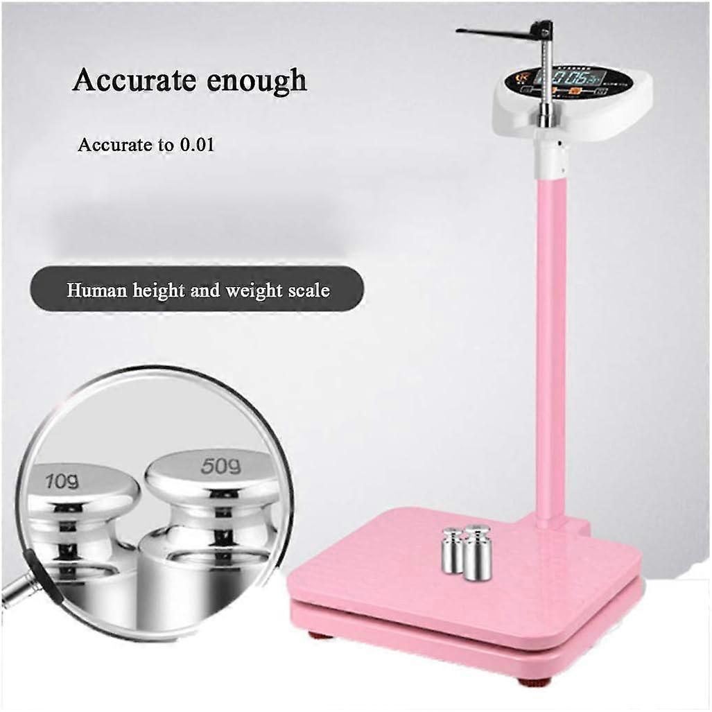 Digital Physician Scale With LED Display Green Precision Electronic ...