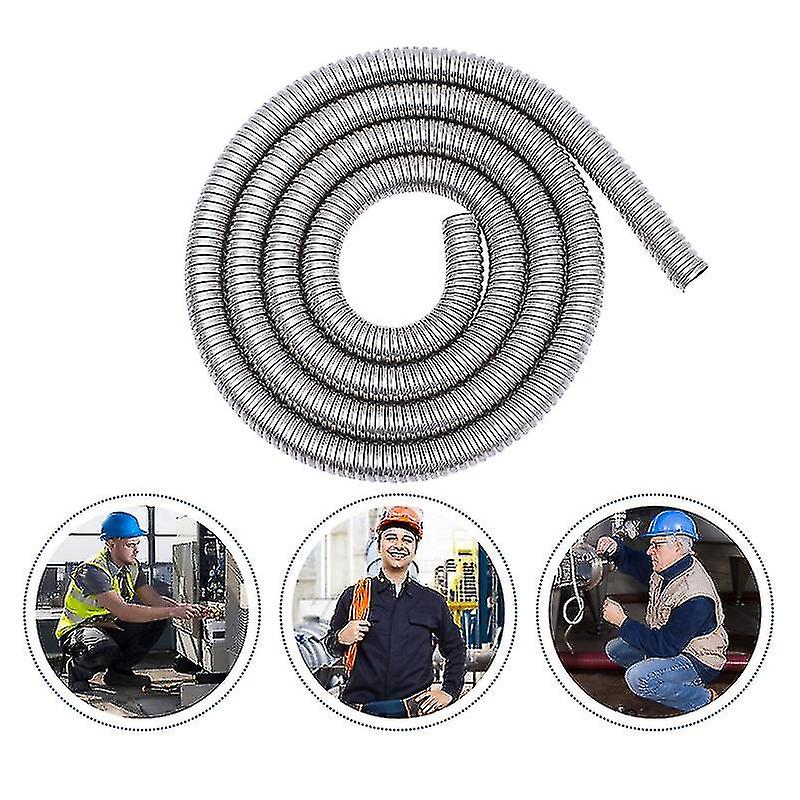 3m Stainless Steel Metal Threaded Hose Wire Cable Protector Cable ...