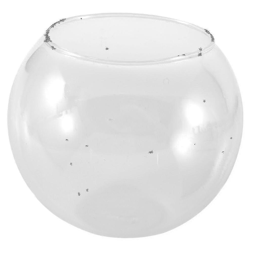 Round Sphere Vase In Transparent Glass Fish Tank | Fruugo UK