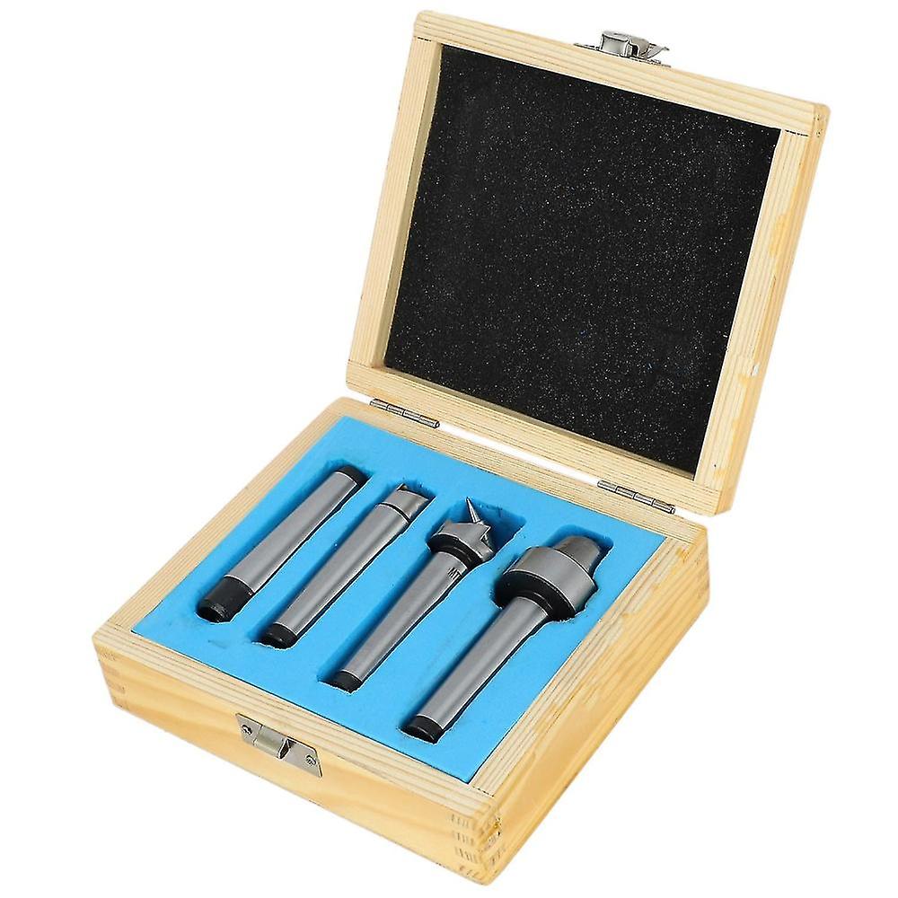 4pcs/set Mt2 Live Center Drive Spur Driver Dead Center With Wooden Case ...