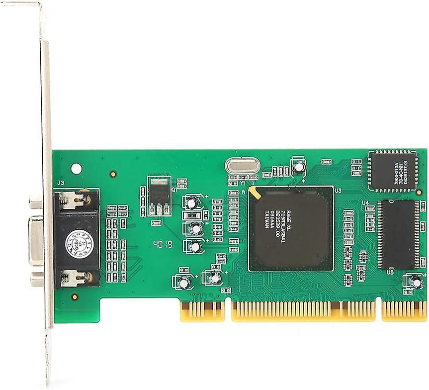Graphics Card Vga Pci 8mb 32-bit Desktop Computer Accessories Ati Rage ...