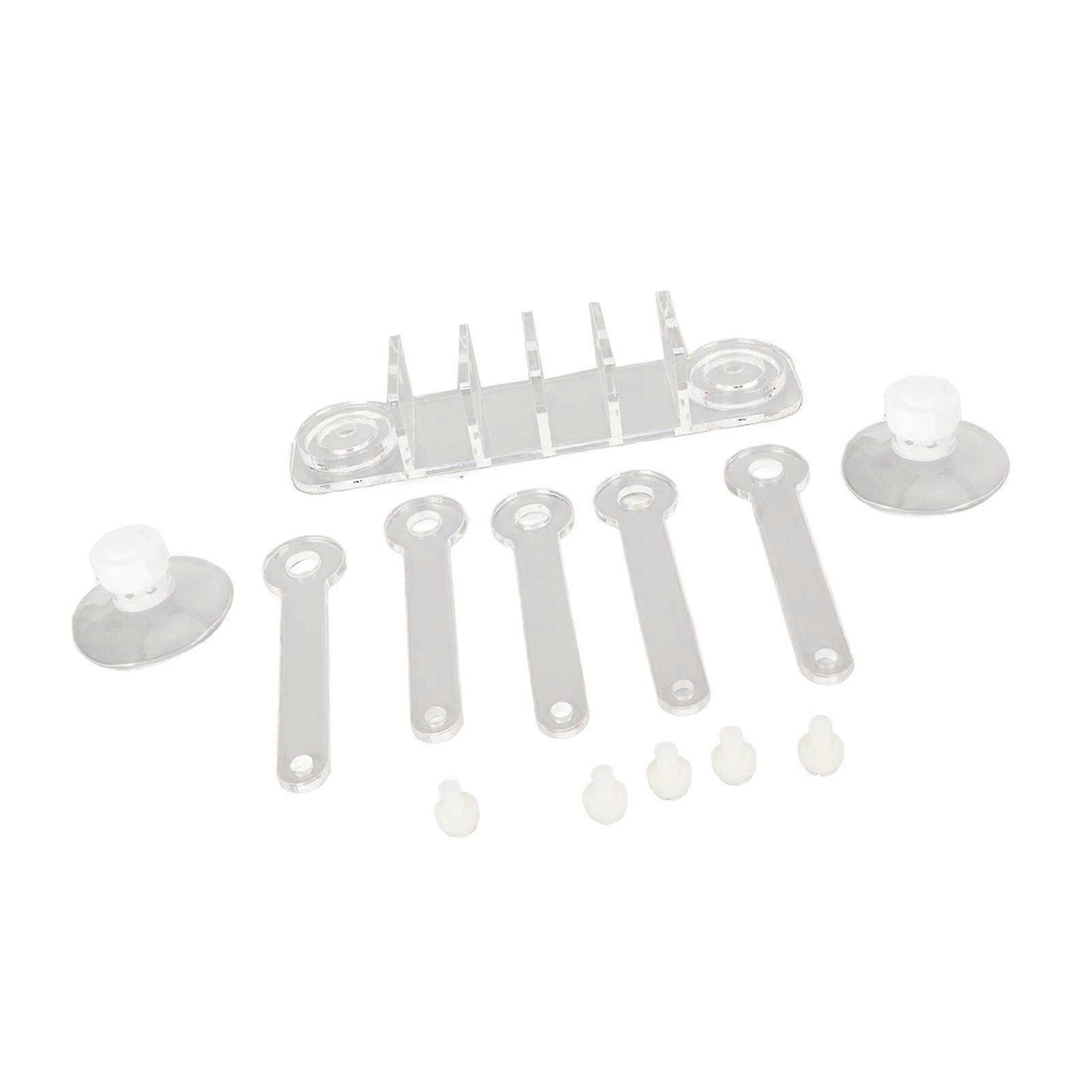 Clear Acrylic Fish Tank Coral Frag Holder - 5 Claw Tree Shape Aquarium ...