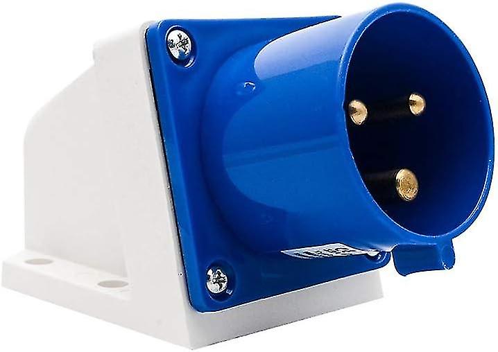 Blue Industrial Plug & Sockets SUPERTOOL 16A 220v IP44 3 pin Industrial ...