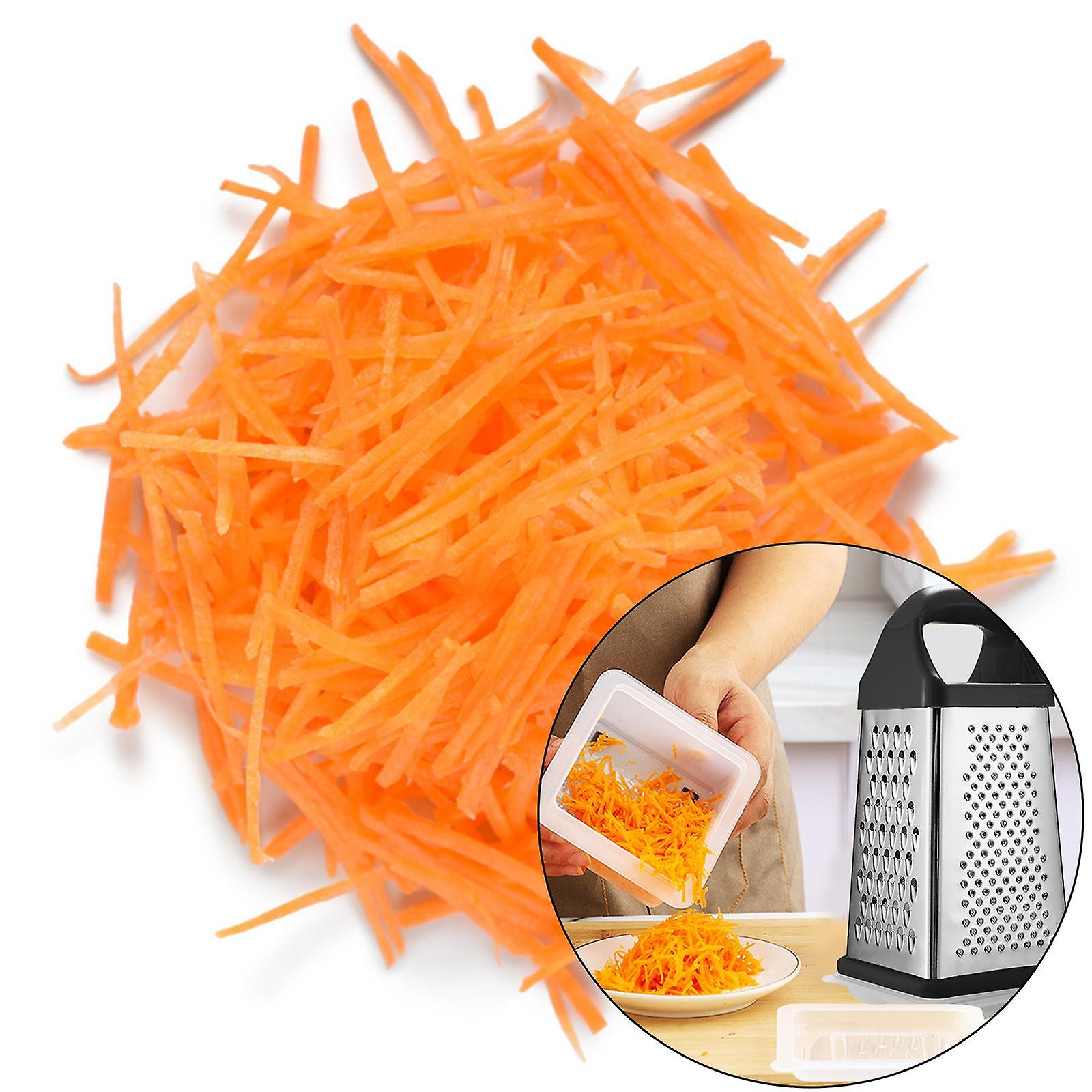 Stainless Steel Box Grater, Multifunctional Ginger Grater for Carrots ...