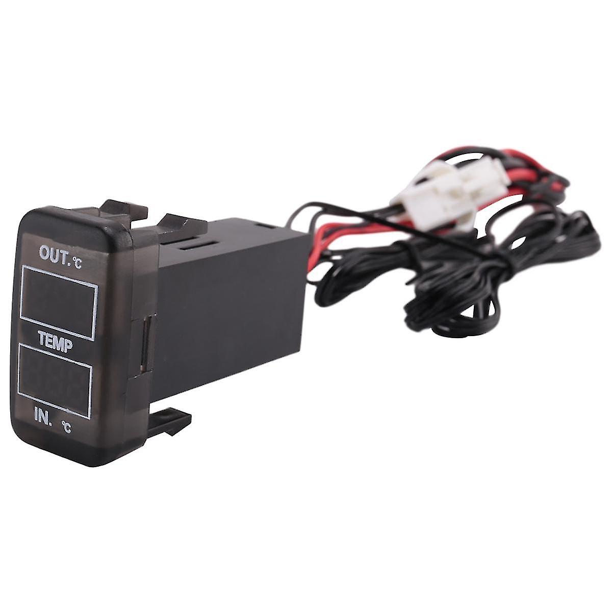 Dual Temperature Display Inside and Outside the Car Dual Temperature ...