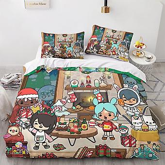 Entemah Toca Life World Bedding Set Duvet Cover Soft Microfiber Cute ...