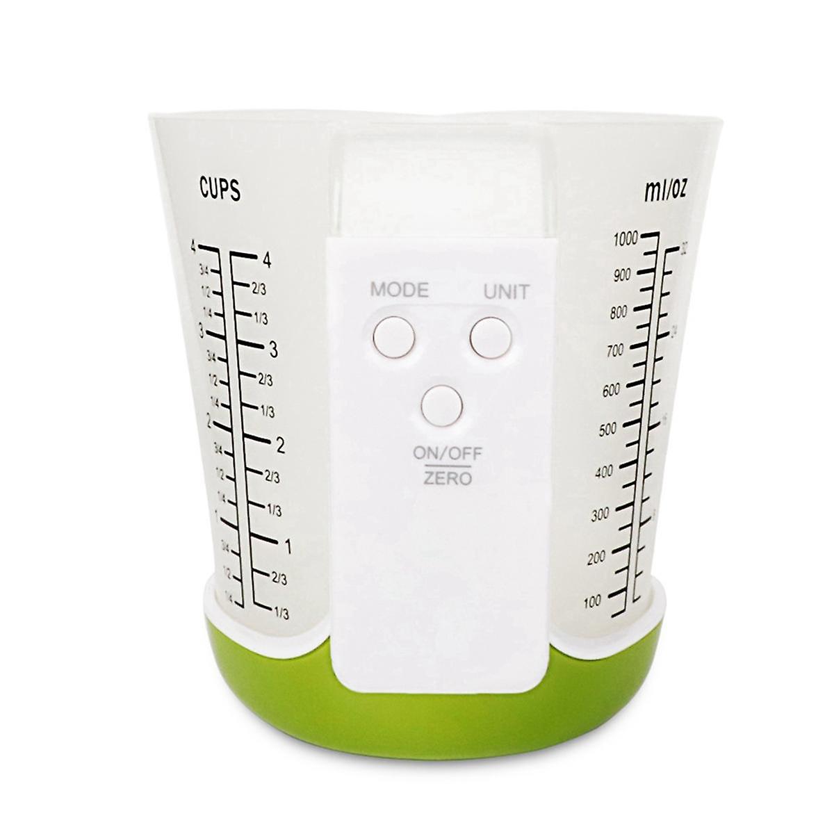 Electronic Measuring Cup Scale with LCD Display 1000ml Large Capacity ...