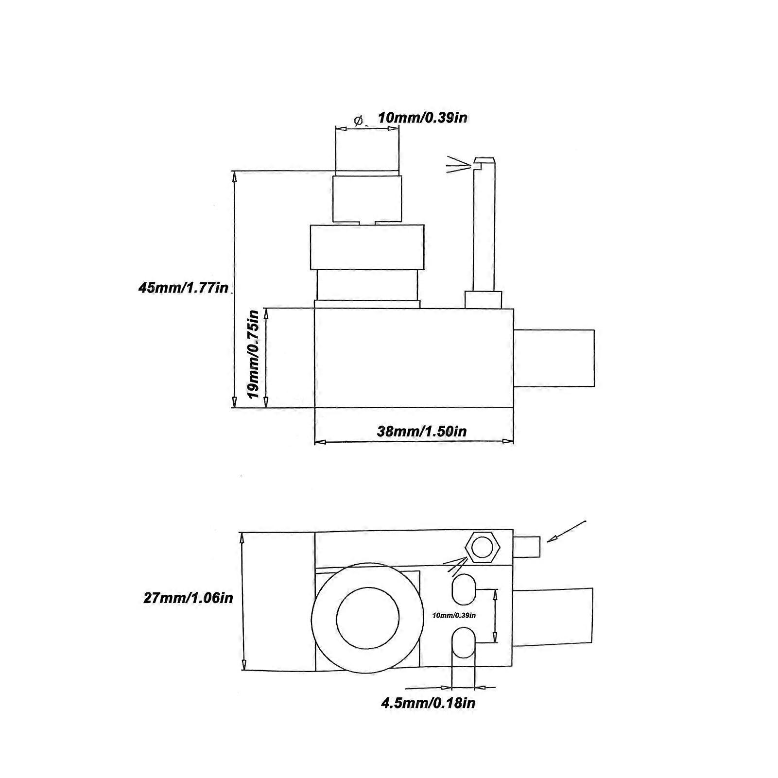 Tool Setter 5mm Stroke Normally Closed Automatic Blowing CNC Tool ...