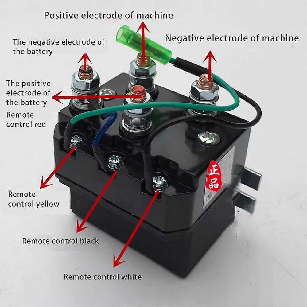 Winch Control Box With Wireless Remote Control Off-Road Winch ...