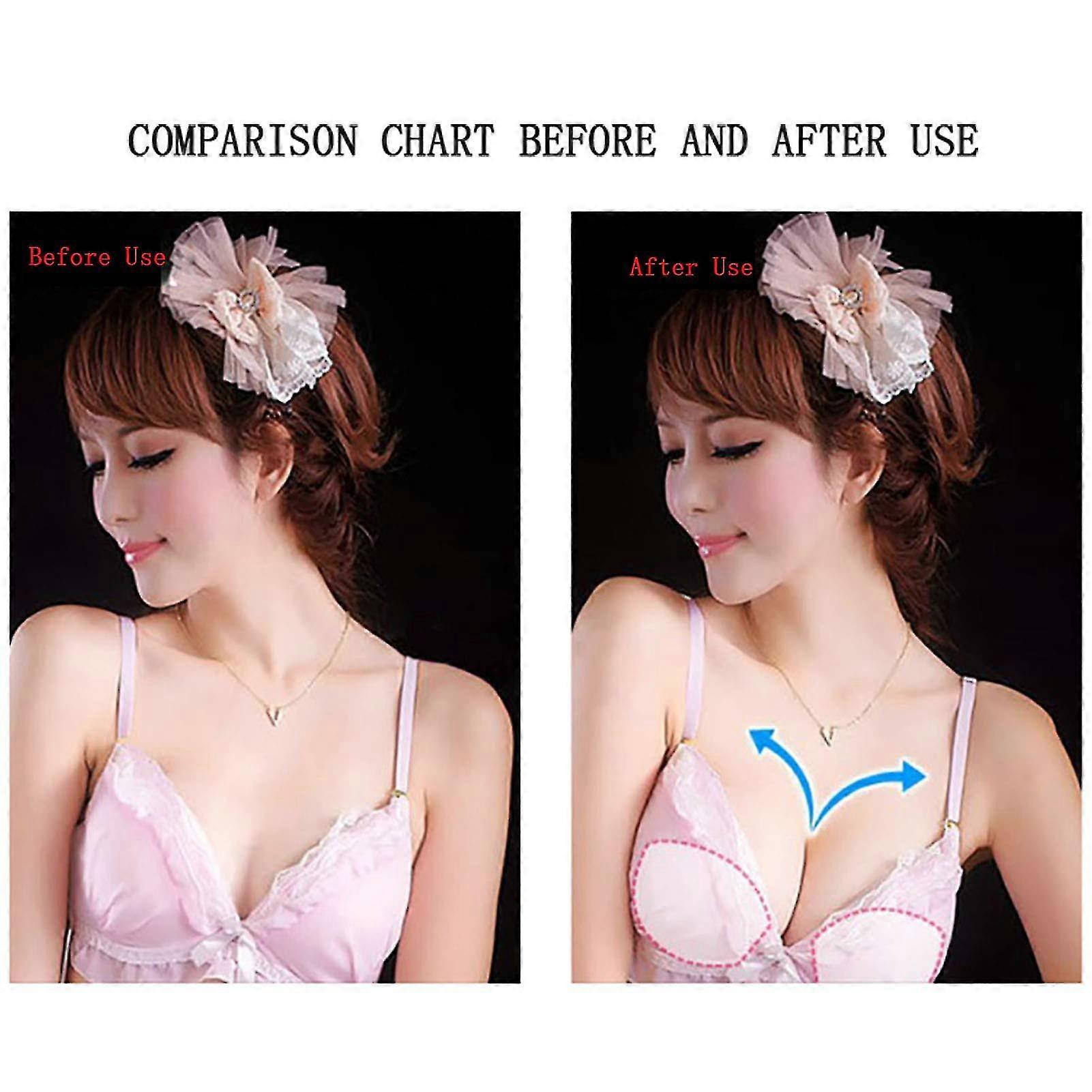 A Pair Drop-shaped Silicone Breast Implants Realistic And Soft Fake Breasts Breast Enlargement ...