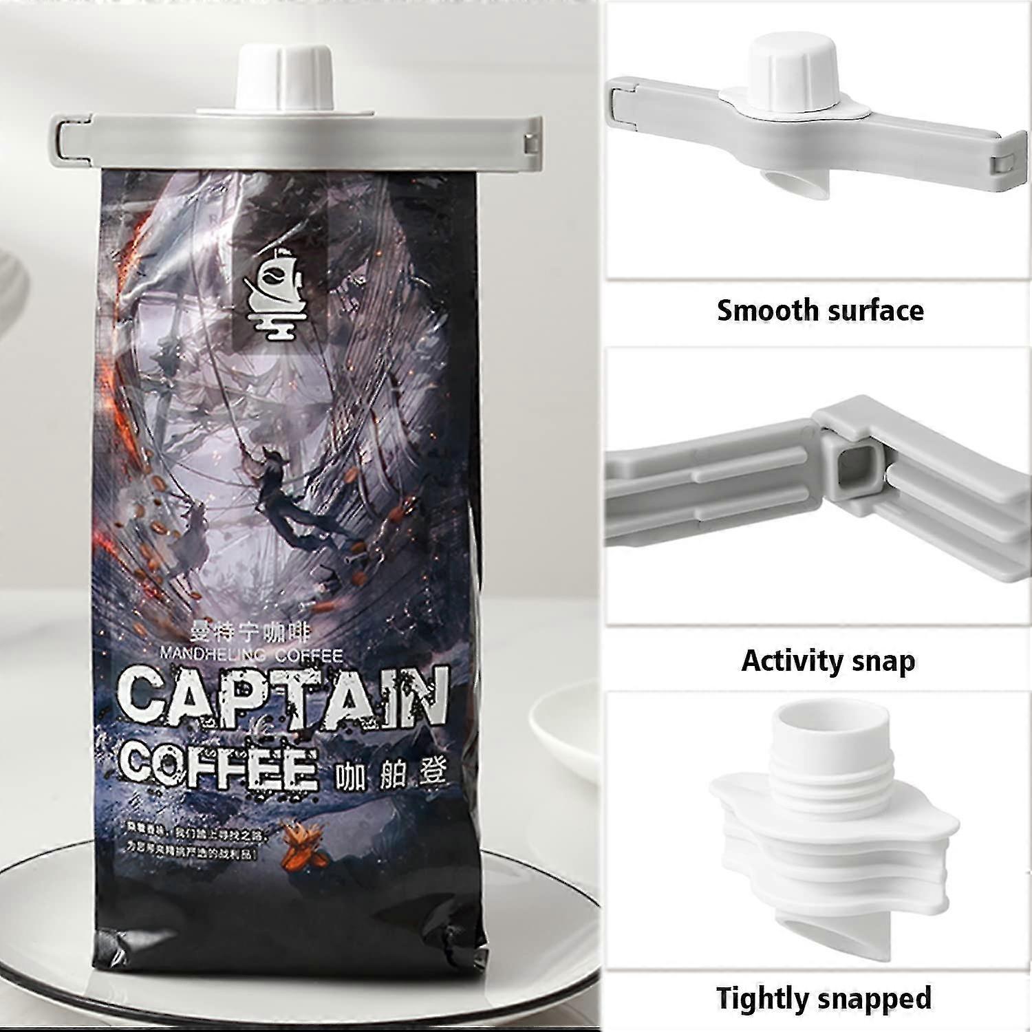 For 2024 Food Bag Closures - Food Storage Clips, Plastic Bag Sealing ...