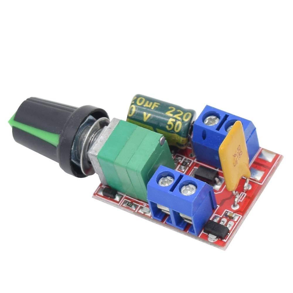 Mini 5a pwm max 90w dc motor speed controller module 3v 6v 12v 24v 35v ...