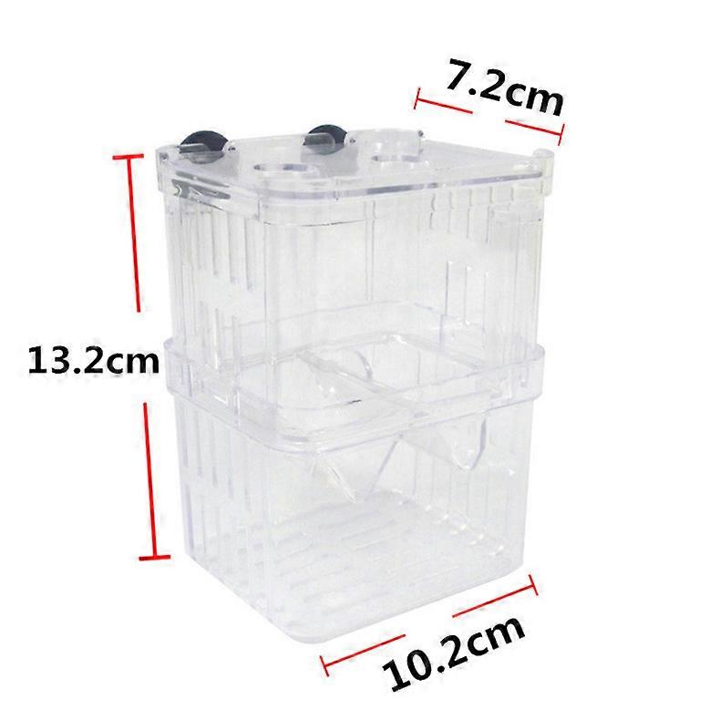 Aquarium Fish Hatchery Plastic Floating Fish Breeding Box Insulation ...