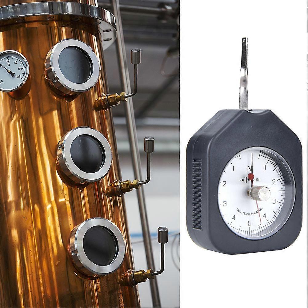 Plastic Pointer Type Double Needles Tension Meter Analog Dial Gauge ...