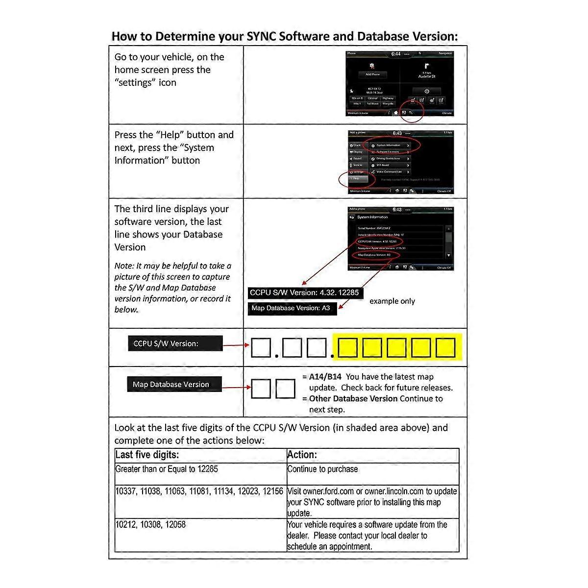 Latest 2023 A14 Navigation Card GM5T-19H449-AH Maps Card for GPS Map ...