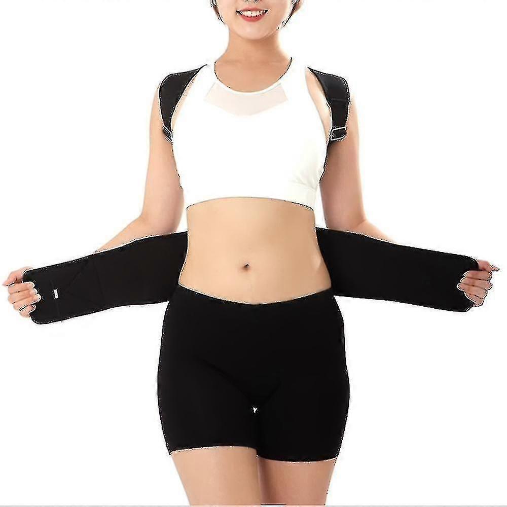 Back Support Brace Posture Corrector Strap Waist Spine Brace Posture ...