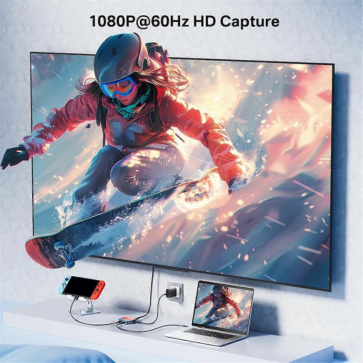 Video Capture Card for Game Console 1080P/60HZ Multifunction Docking ...