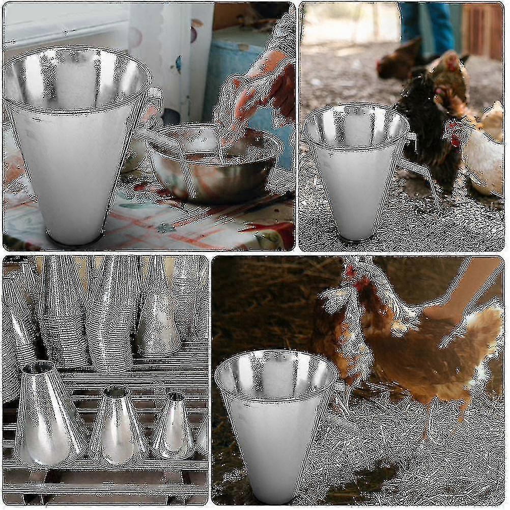 Multipurpose Tool Chicken Restraining Cone Poultry Bleeding Funnel ...