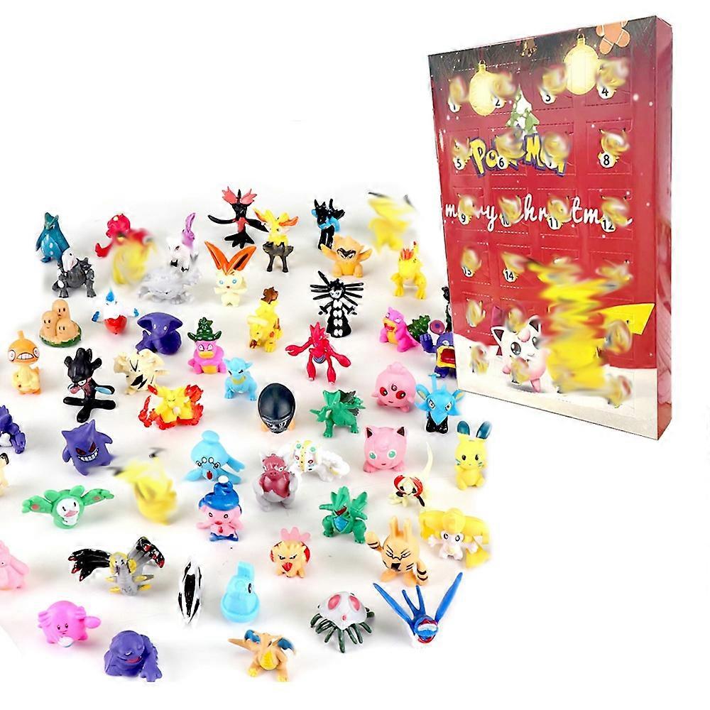 24pcs Pokemon Blind box Pokemon Pokemon Christmas Rubber Duck arrival ...