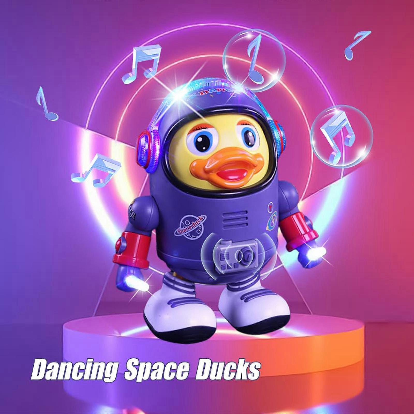 2024 NEW Space Duck Toy Dancing Duck Plaything Electric Music Duck ...