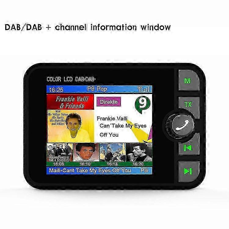 dab radiomottaker i bil stereo lyd digitalt signal kringkastingsadapter ...