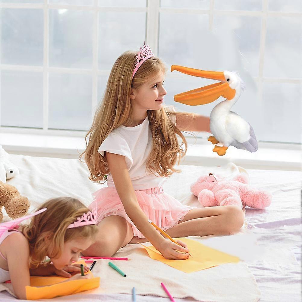 13.8Inch Simulation Pelican Plush Toy Cute Big Mouth Duck Plush Toy ...