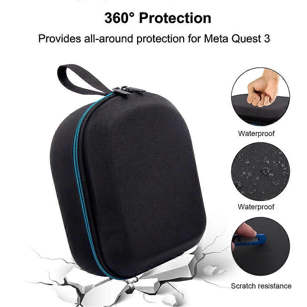Case for Meta Quest 3 VR Headset & Gaming Console, Meta Quest 3 ...