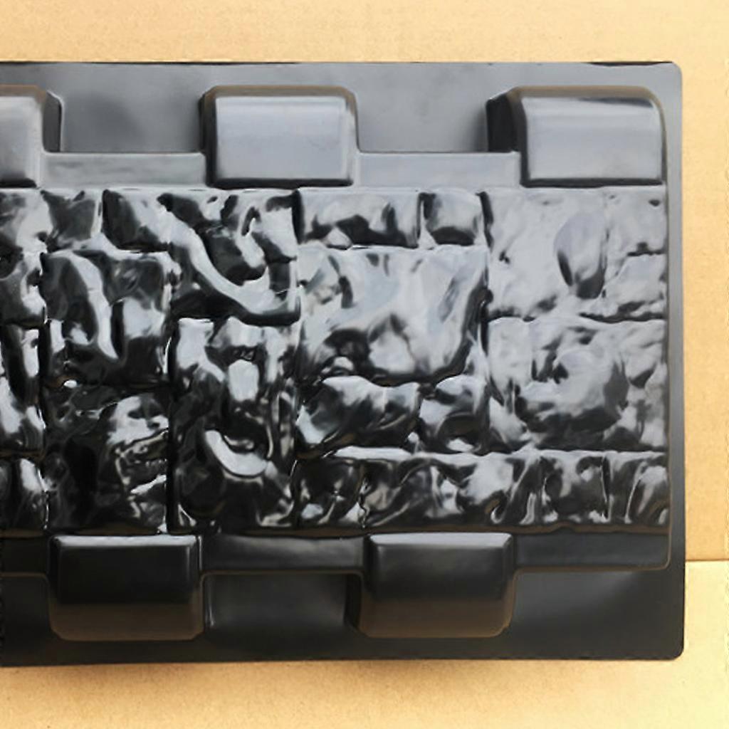 Nepravidelná cementová plotová forma Plastová cihla Kamenný sloup ...