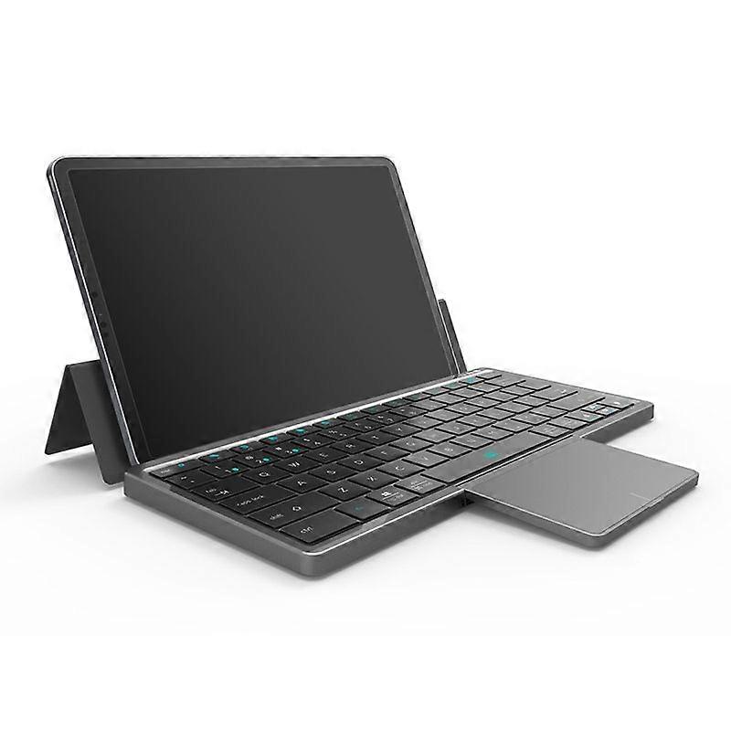 Folding Keyboard Wireless Bluetooth Keyboard With Folding Touchpad ...