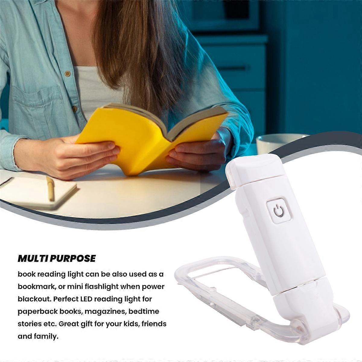 USB Rechargeable Book Light,for Kids Reading in Bed,LED Clip on Book ...