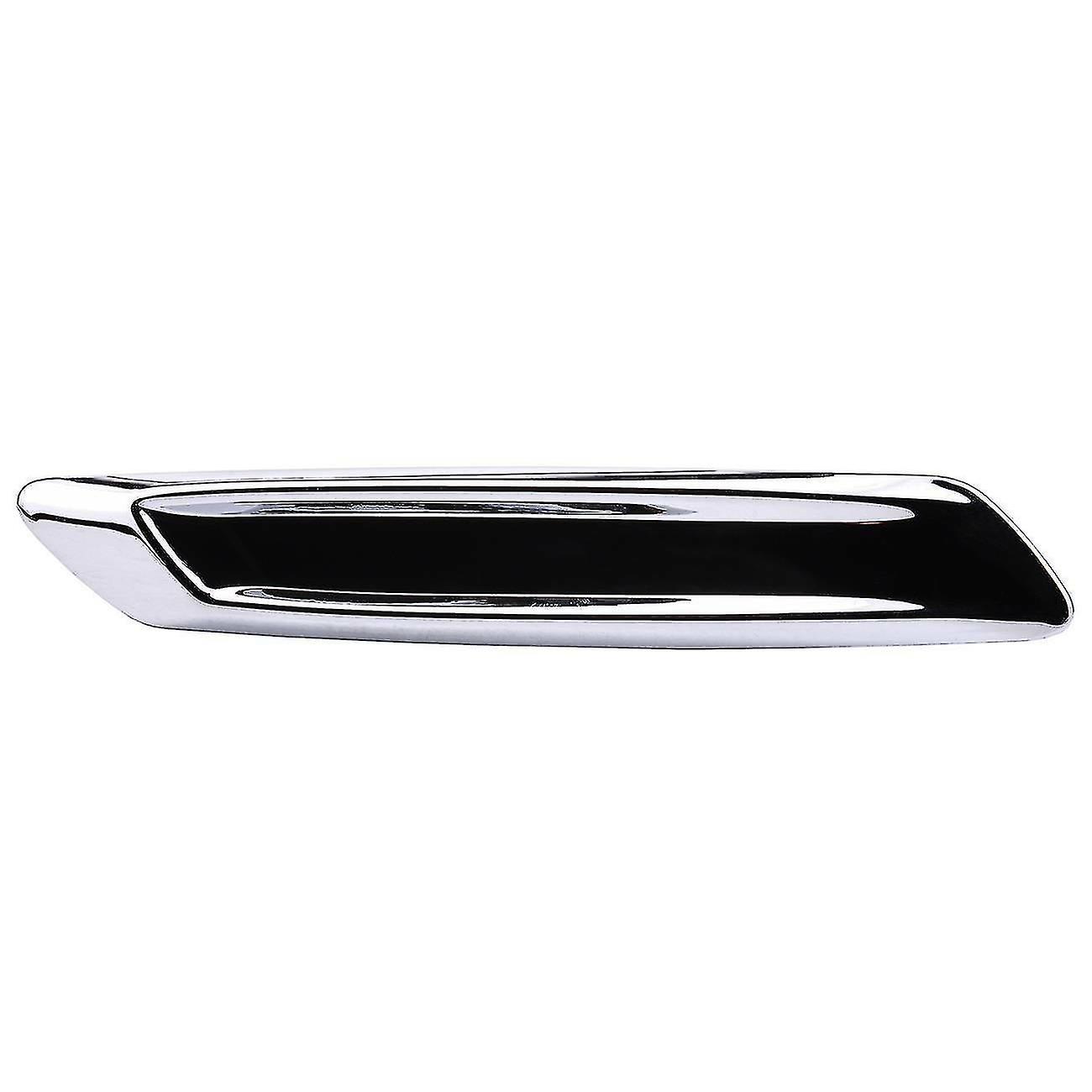 Car Front Left & Right Chrome Fender Trim Molding For- F10 F11 528i ...