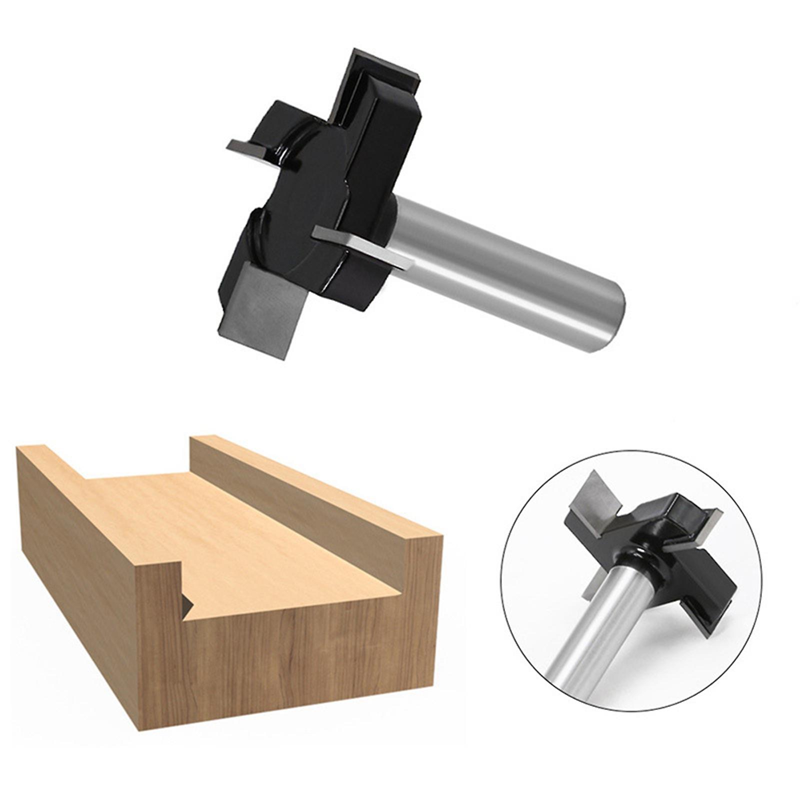 12mm 1/2" Shank Wood Milling Cutter Planing Adapter Collet Surfacing ...