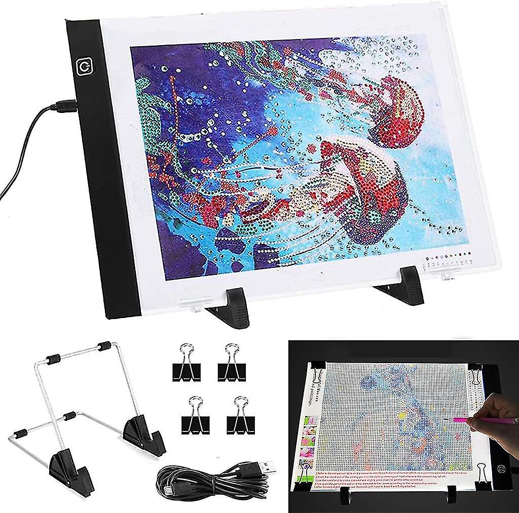 A4 Led Light Board For Diamond Painting,led Light Box For Tracing With ...