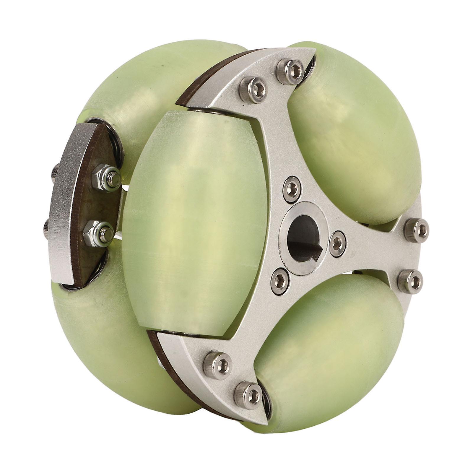 Omni Directional Wheel 100mm 80KG Load Double Row High Hardness Omni ...