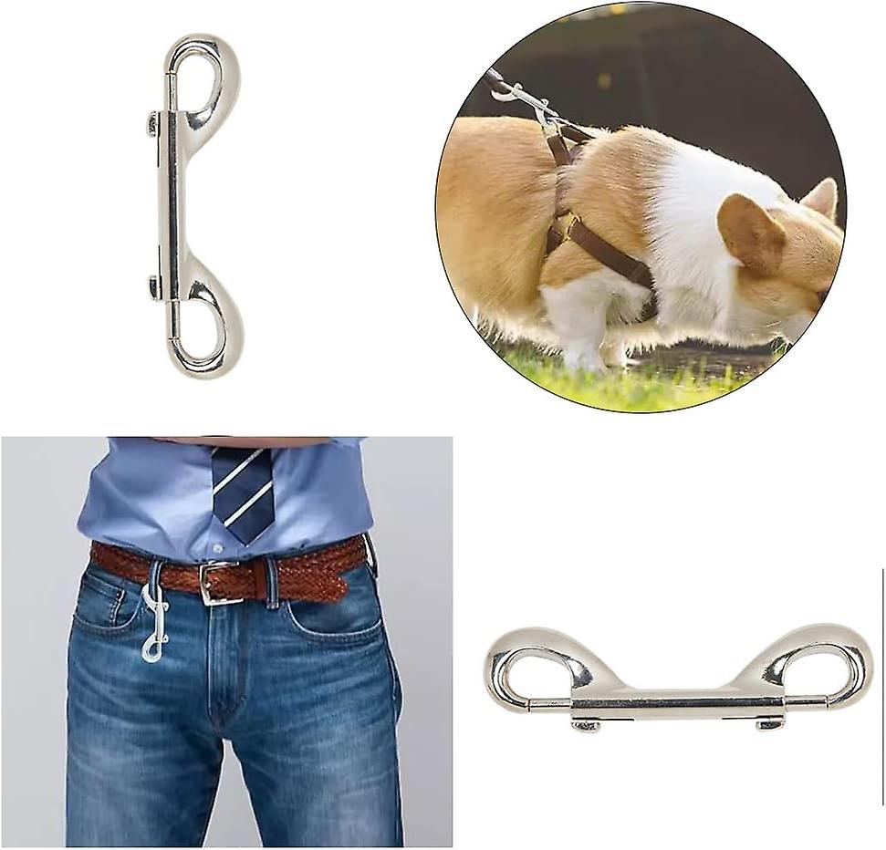 2-piece Double Ended Bolt Snap Hooks - Durable Trigger Snaps For Pets ...