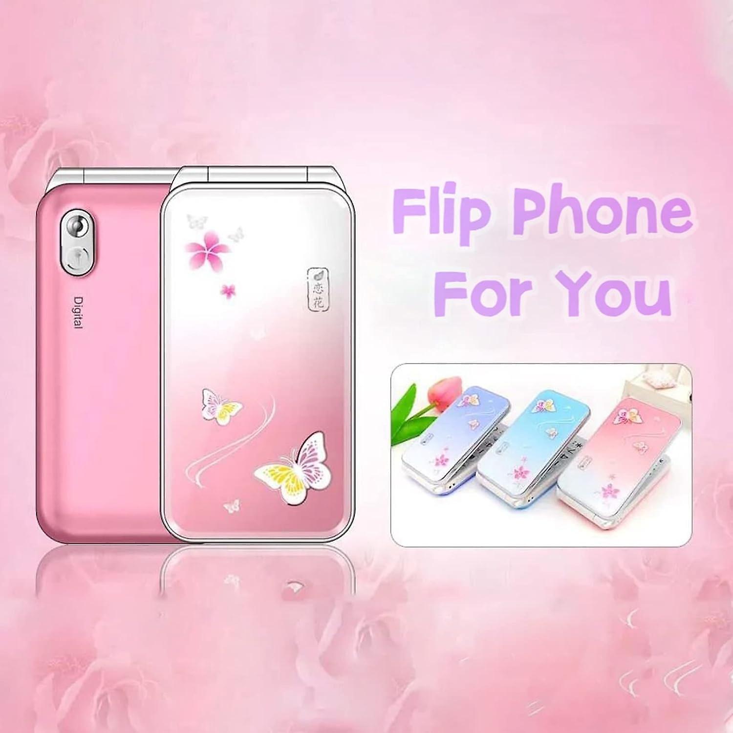 Flip Phones for Seniors, 2G Flip Cell Phone with 2.4 Inch Screen, Dual ...