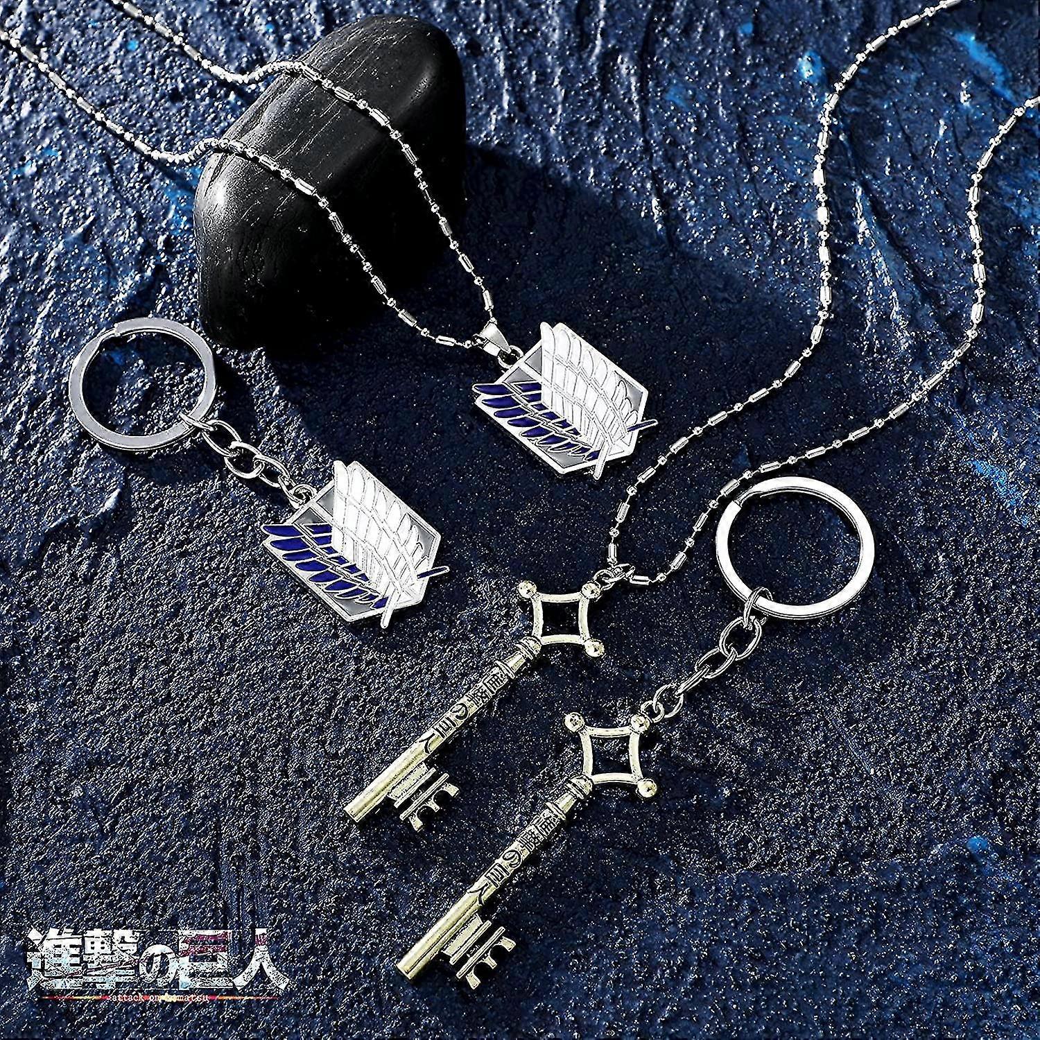 Attack On Titan Necklace For Men Mens Boy Boys Women Girls Aot Anime ...