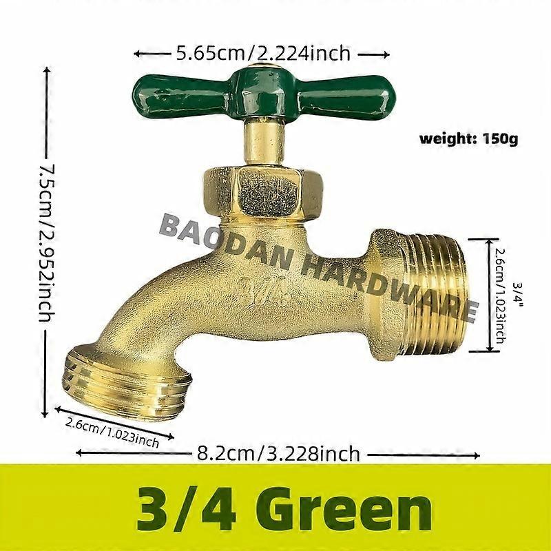 Zinc Alloy Hose Bibb, Garden Water Tap, Outdoor Water Bibcock, NPT ...