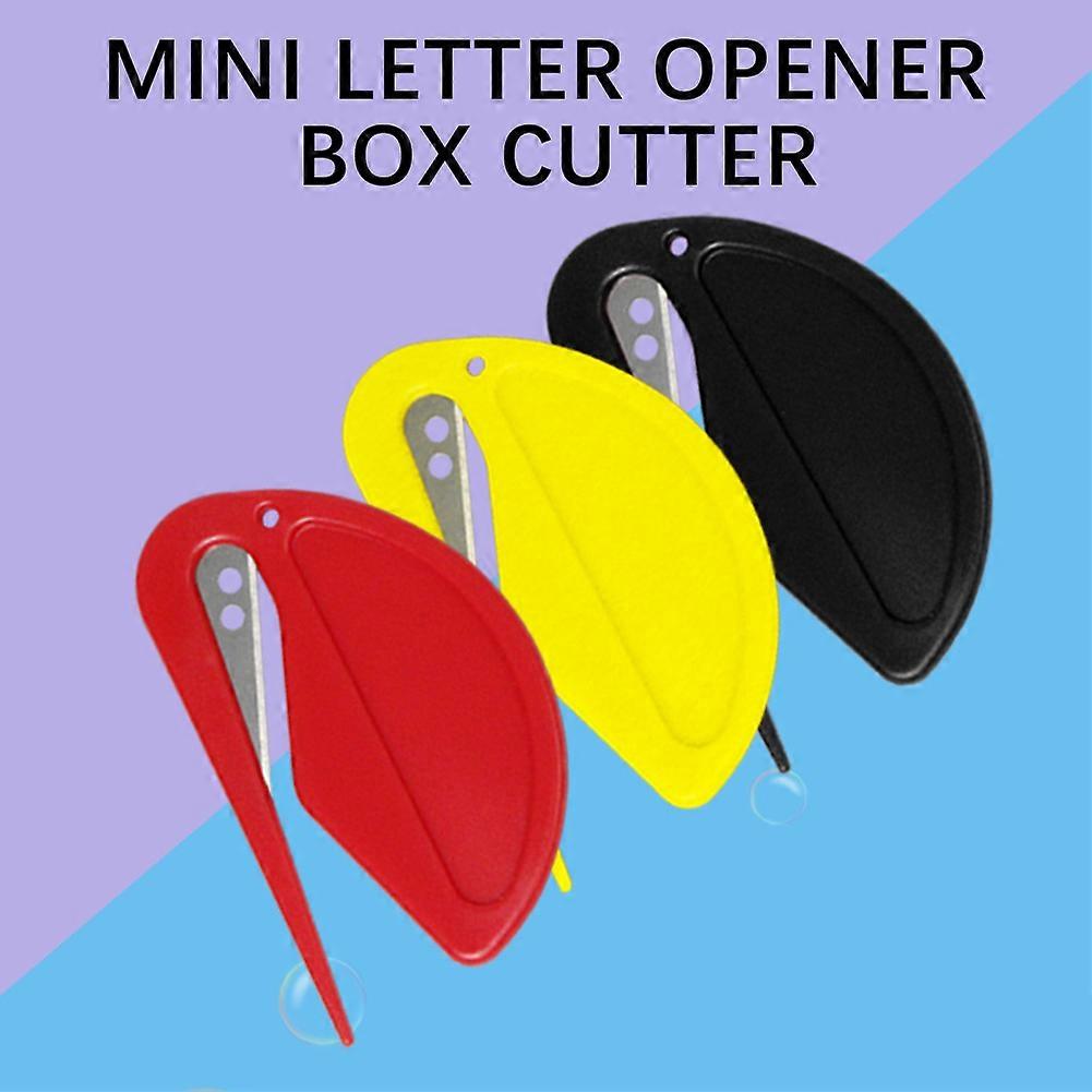 Plastic Letter Openers with Safety Concealed Razor-Blade/Guiding Tip ...