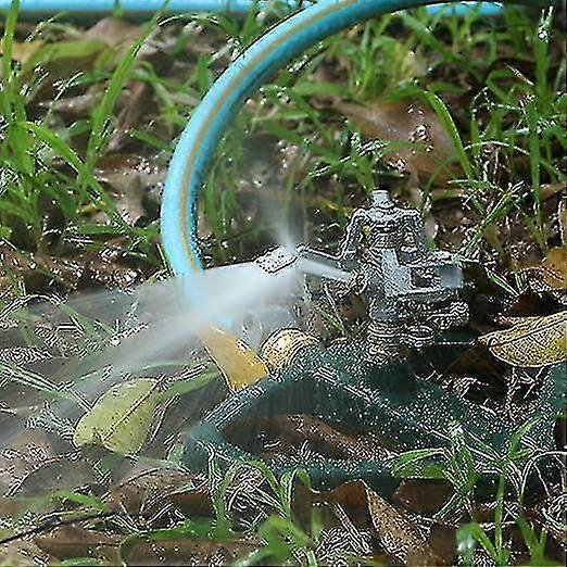 Metal Pulsating Impact Sprinkler With Metal Base, Heavy Duty Adjustable ...