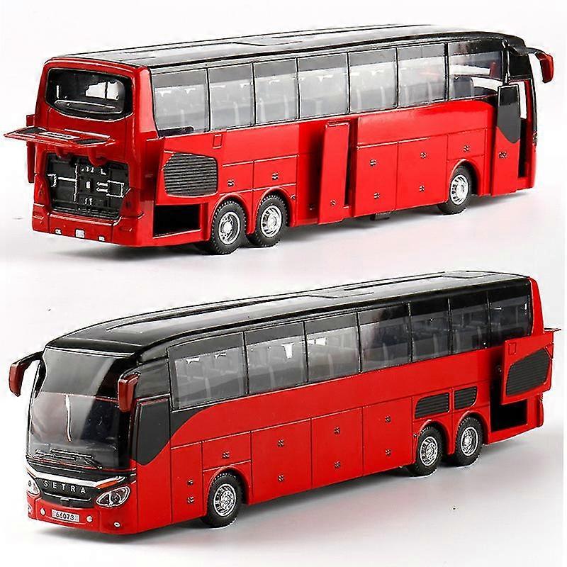 New Product High Quality 1:32 Alloy Pull Back Bus Model,high Imitation ...