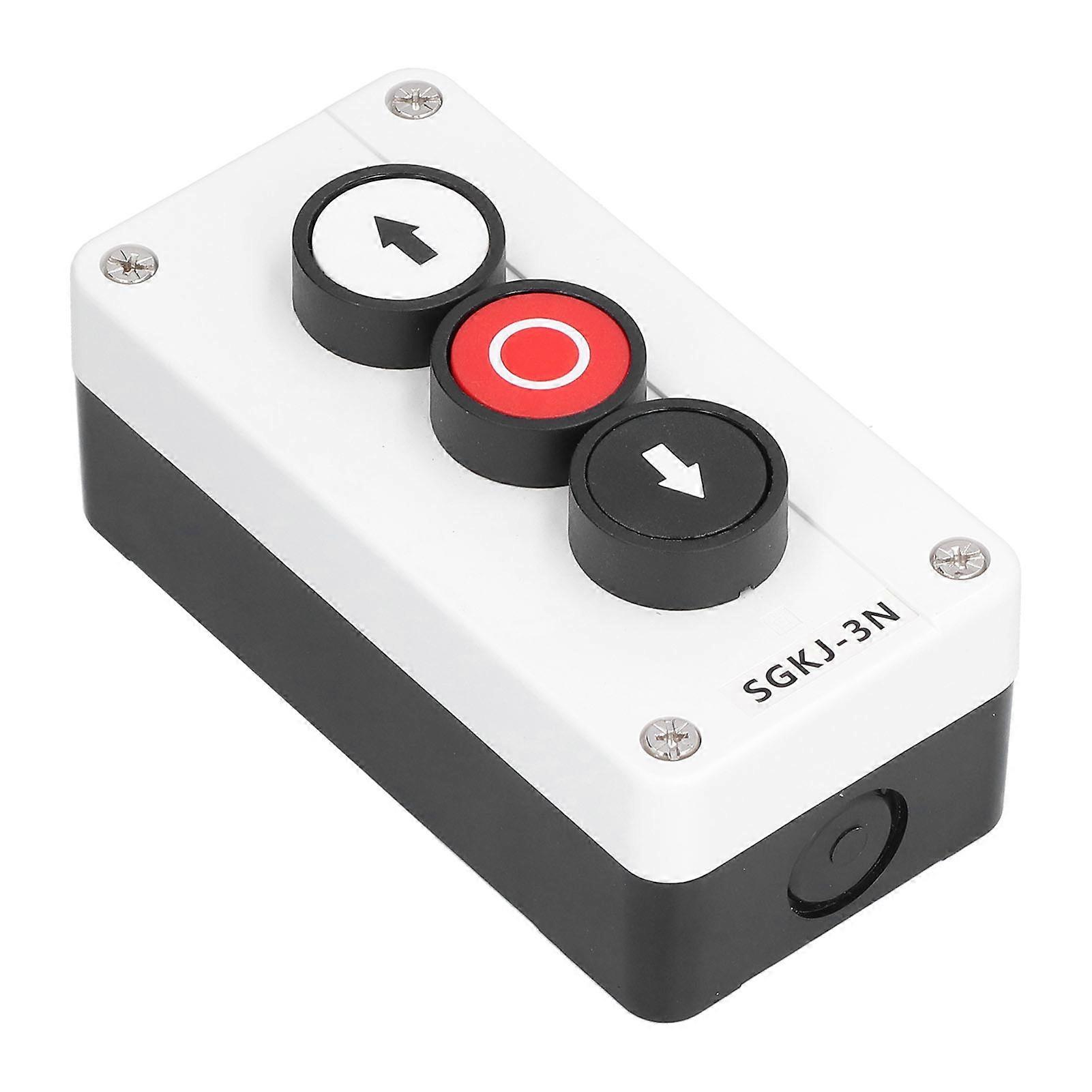 Momentary Switch Station Box Up and Down Stop Control Push Button for ...