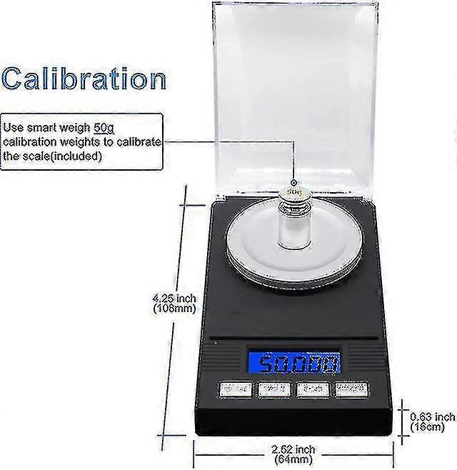 Precision Scale, 50 G 0.001 G Precision Scale, Electronic Digital Scale ...