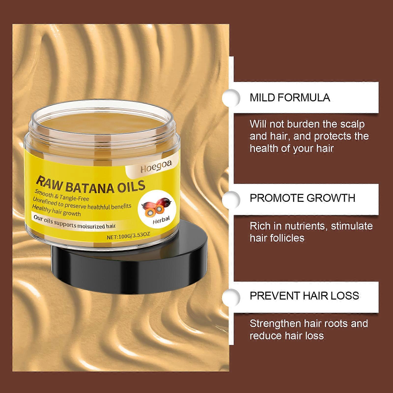 Batana Oil Conditioner For Hair Care, 100g Batana Hair Oil, Raw Pure ...