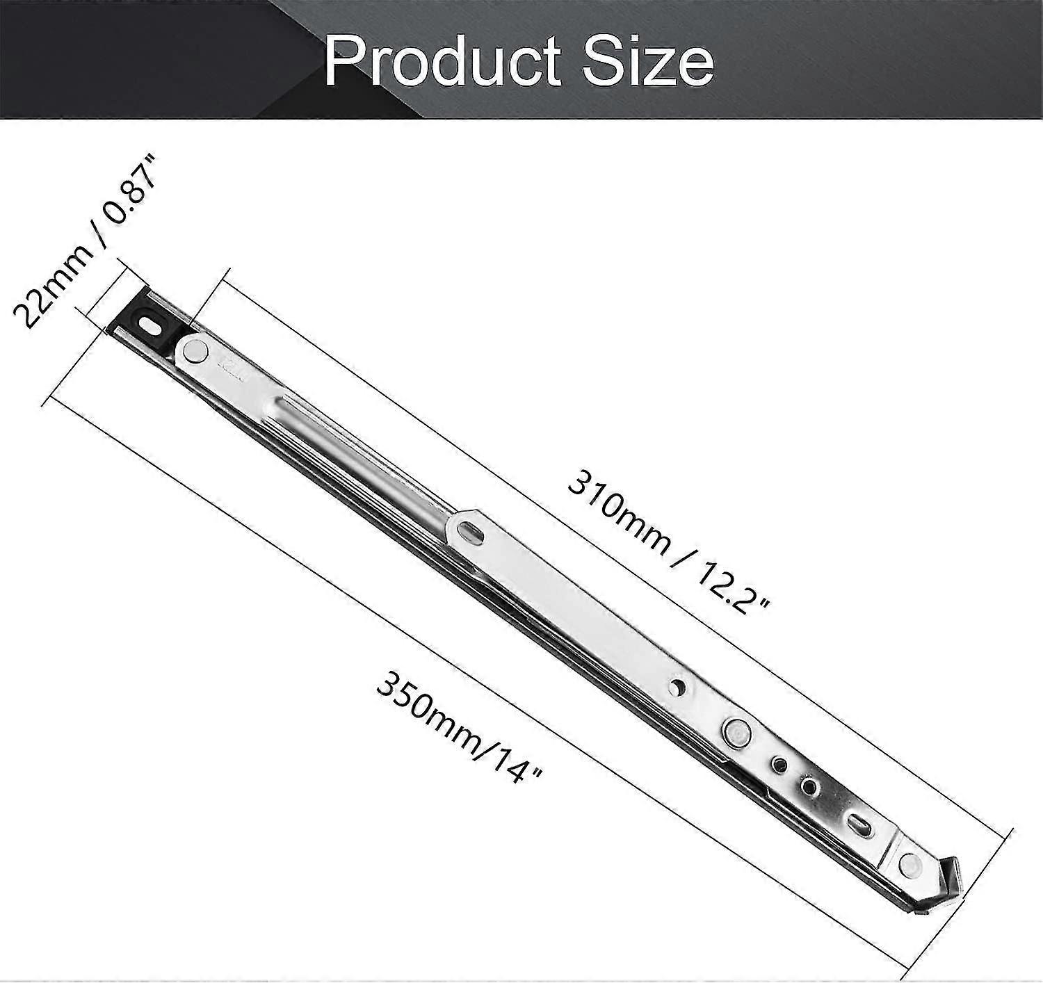 Casement Window Interlock Stainless Steel Friction Hinge 10" Long (Pack ...