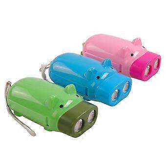 3 Pcs Toddler Outdoor Playset Portable Electric Torch Crank Powered ...