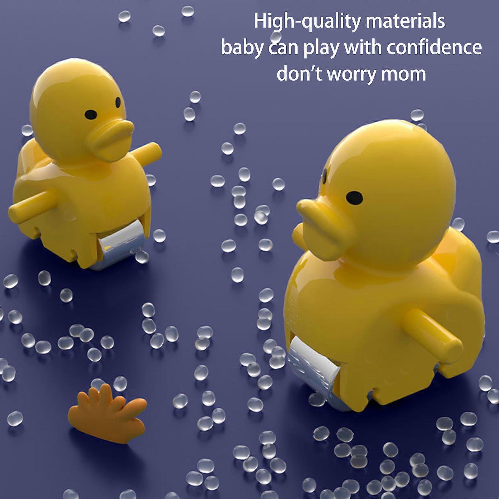 Duck Slide Toy Set, Funny Automatic Stair-Climbing Ducklings Cartoon ...